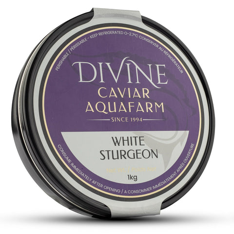 Northern Divine Canadian White Sturgeon Caviar | Northern Divine Aquafarms