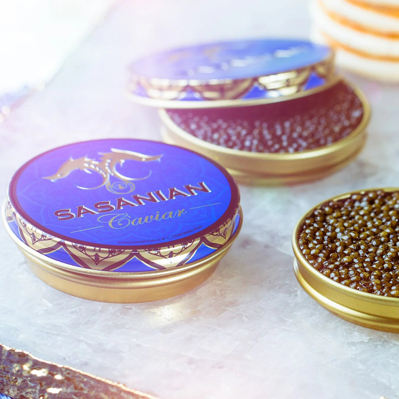 Sasanian Royal Osetra Caviar | Northern Divine Aquafarms